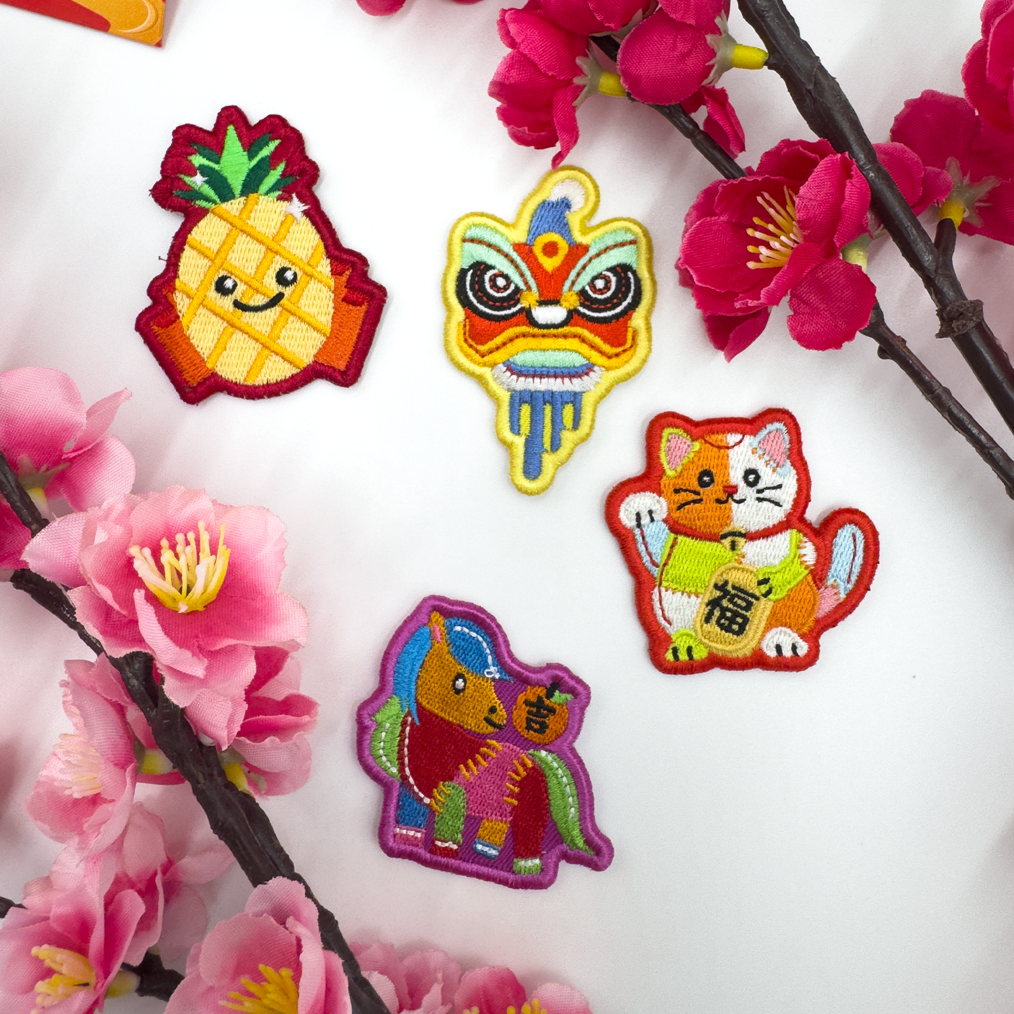 [Limited Edition] The Year of Horse Lunar New Year Patches – RUNRASCALS