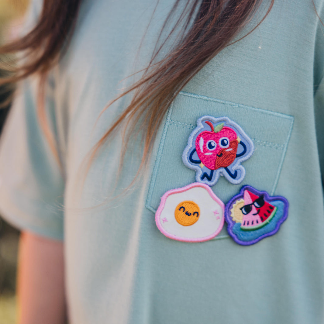 Apparels By RUNRASCALS | Stick Tee and Patches | Kids' Clothes